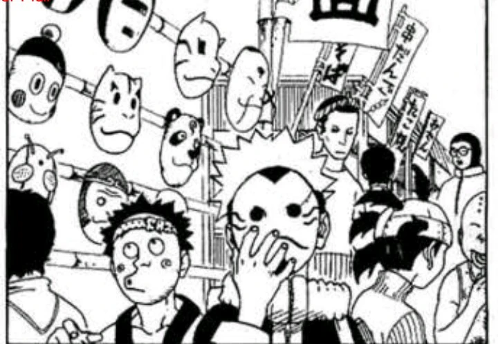 Chiaotzu mask in naruto | Fandom