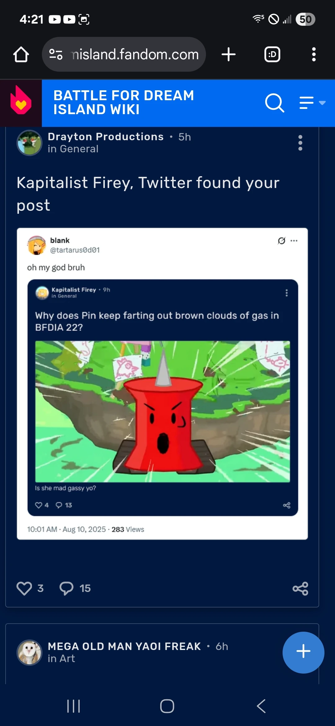 Let's get one of these chains going lol | Fandom