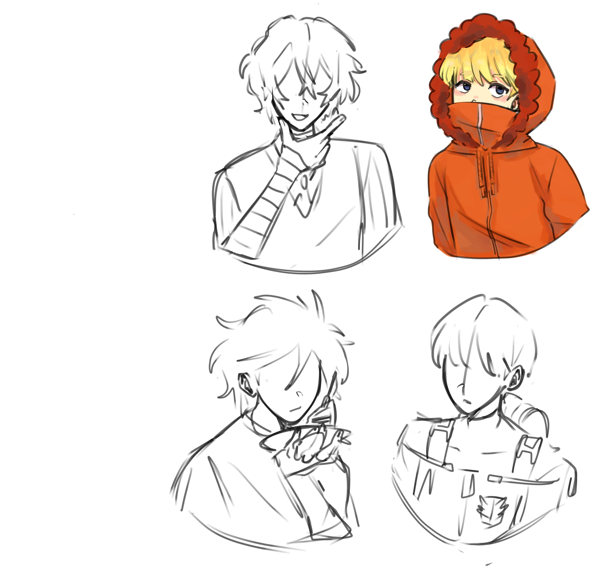 drawing all my favorite characters from different shows!! | Fandom