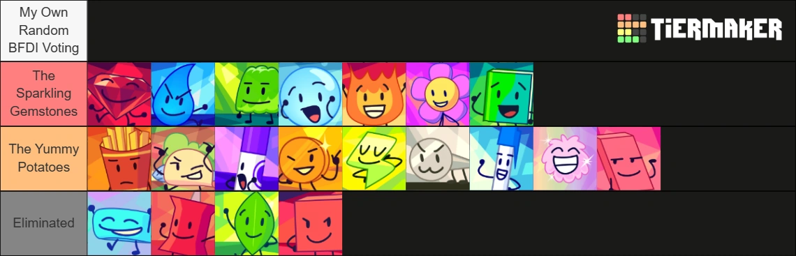 My Own Random BFDI Voting Episode 5 | Fandom