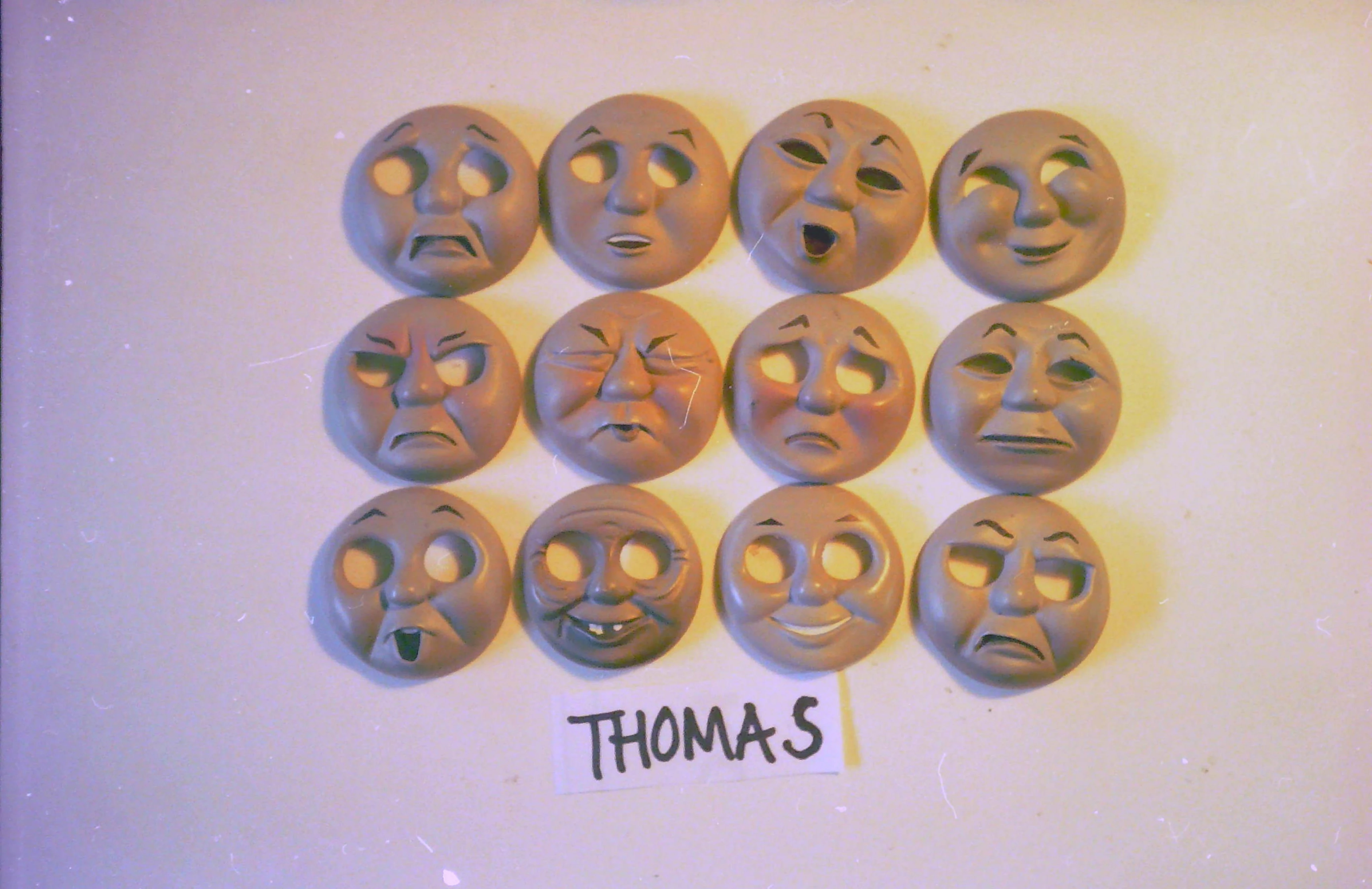 What do y’all think the “elderly” Thomas face was gonna be used for ...