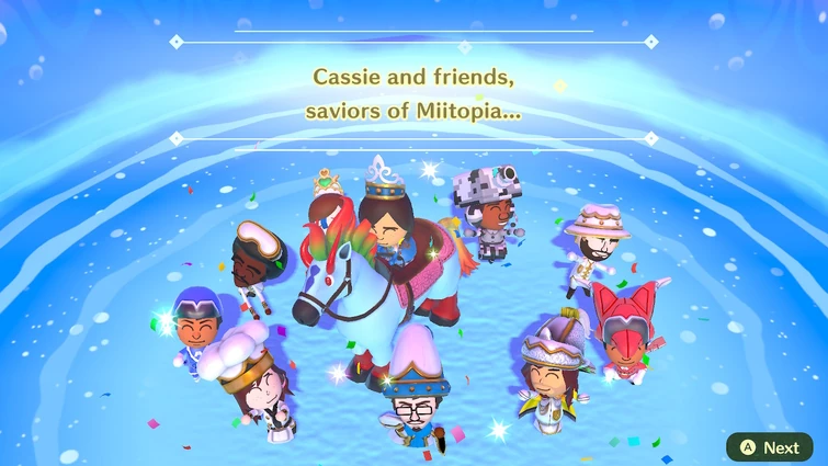 Miitopia. The End. Ending/Credits | Fandom