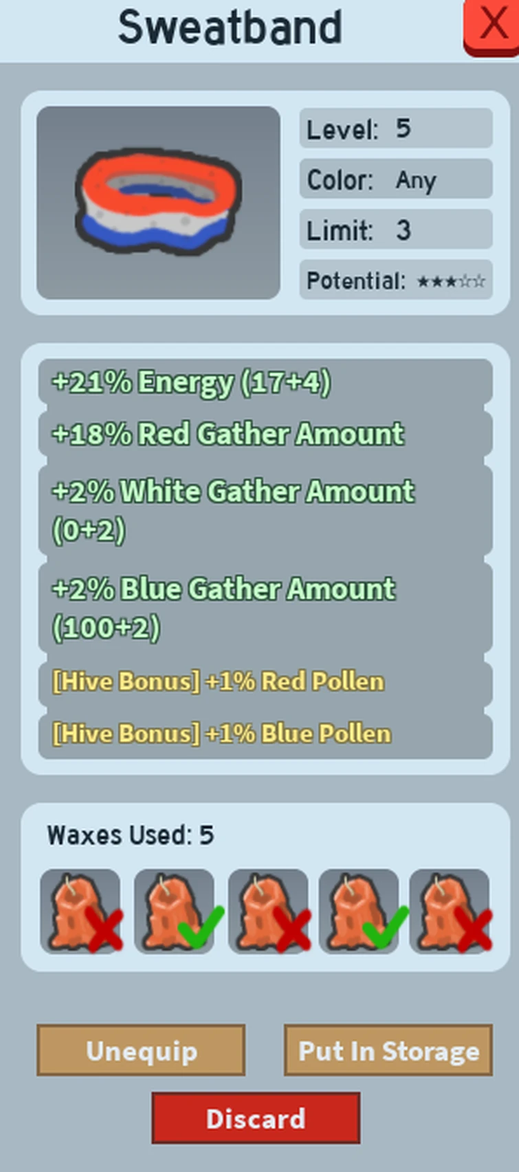 Why does it say 100 + 2 on the blue pollen? | Fandom