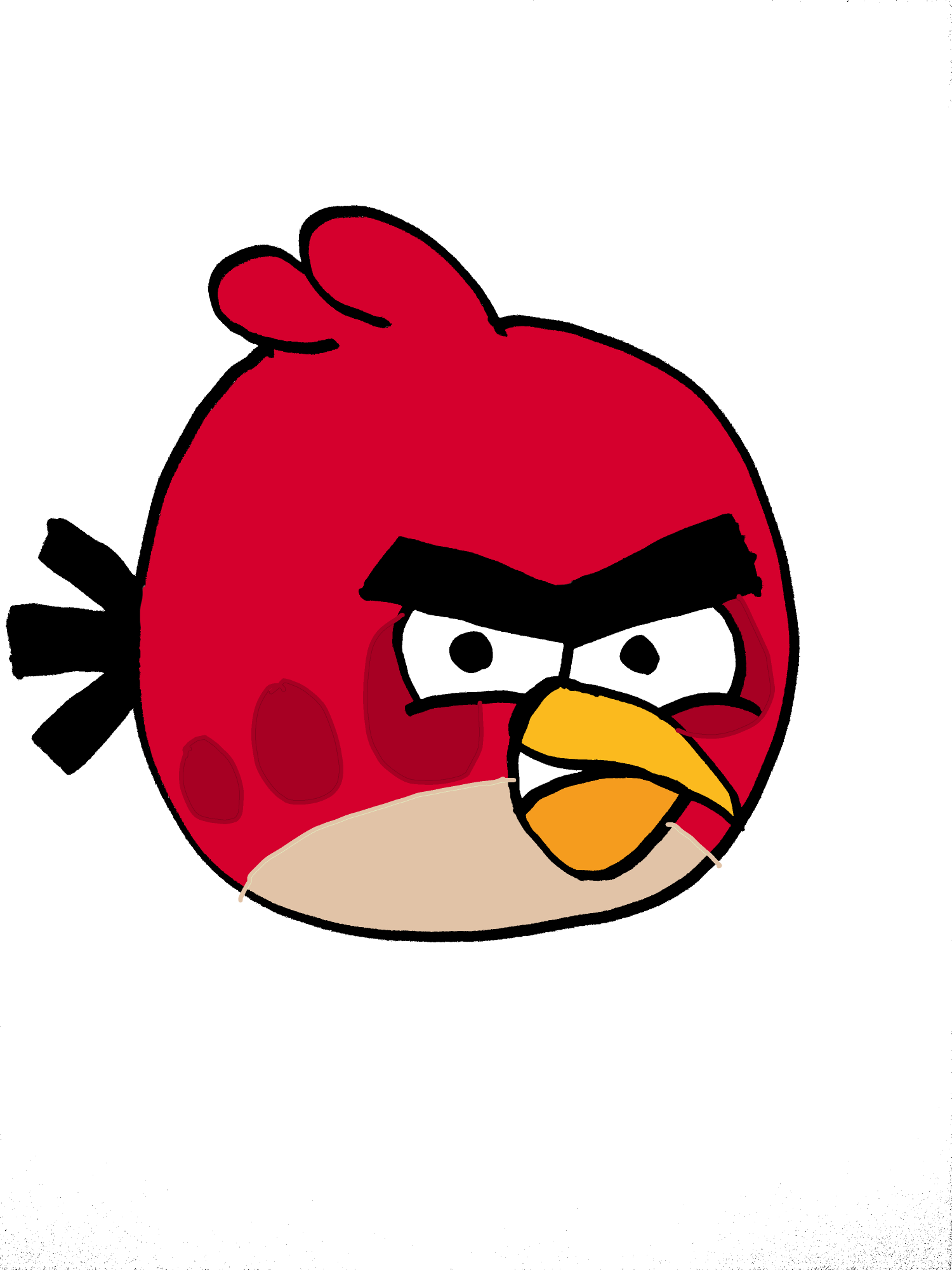 My digital drawing of Red | Fandom