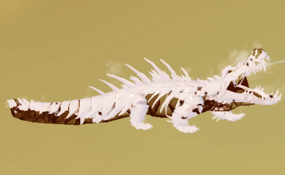 My attempt at a skeleton Sarcosirus | Fandom