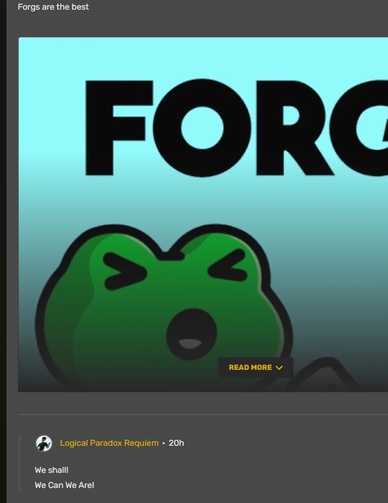 Forg or frog | Fandom