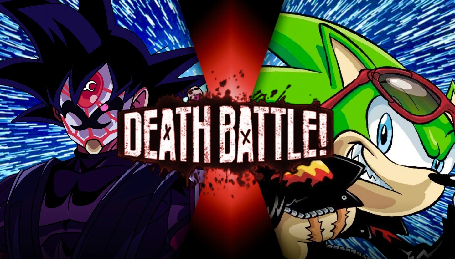 The Masked Crimson Saiyan vs Scourge The Hedgehog | Fandom