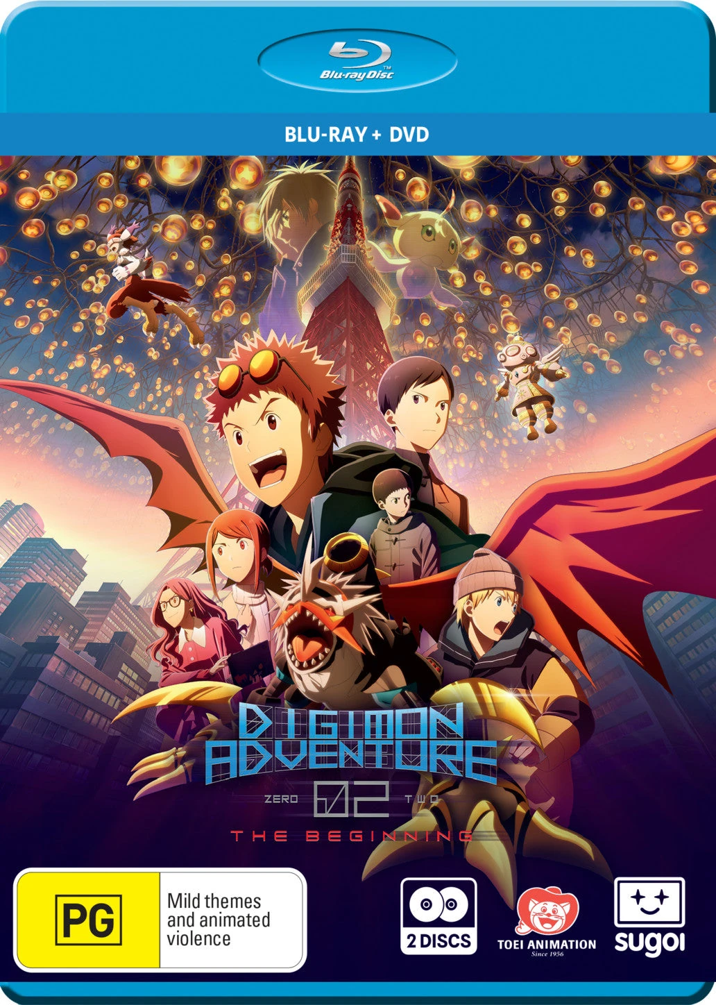 Australian Digimon Adventure 02: The Beginning Blu-ray/DVD Pre-Orders ...