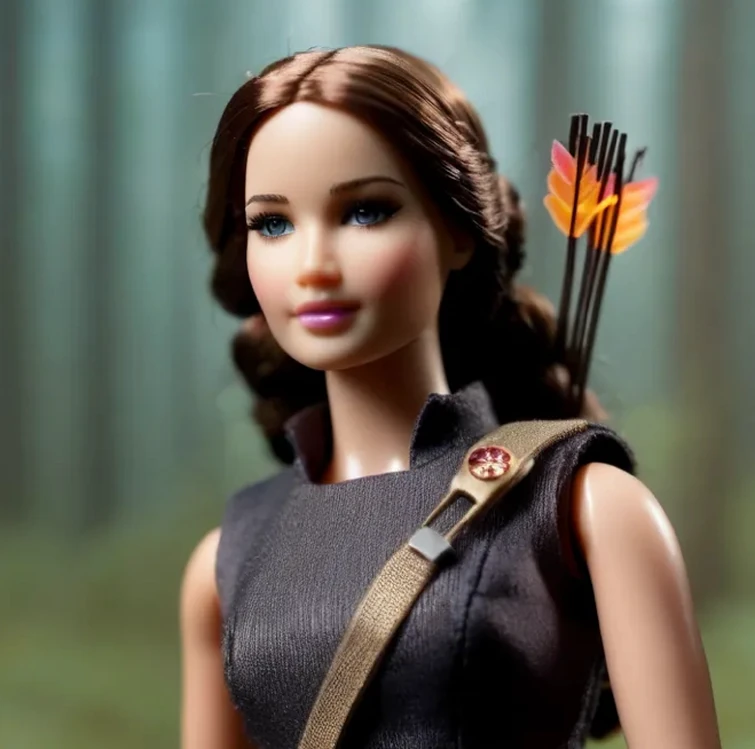 Katniss in different fandoms/movies according to AI | Fandom