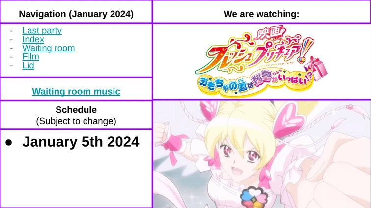 Another reminder (Precure movie night 1 day away) | Fandom