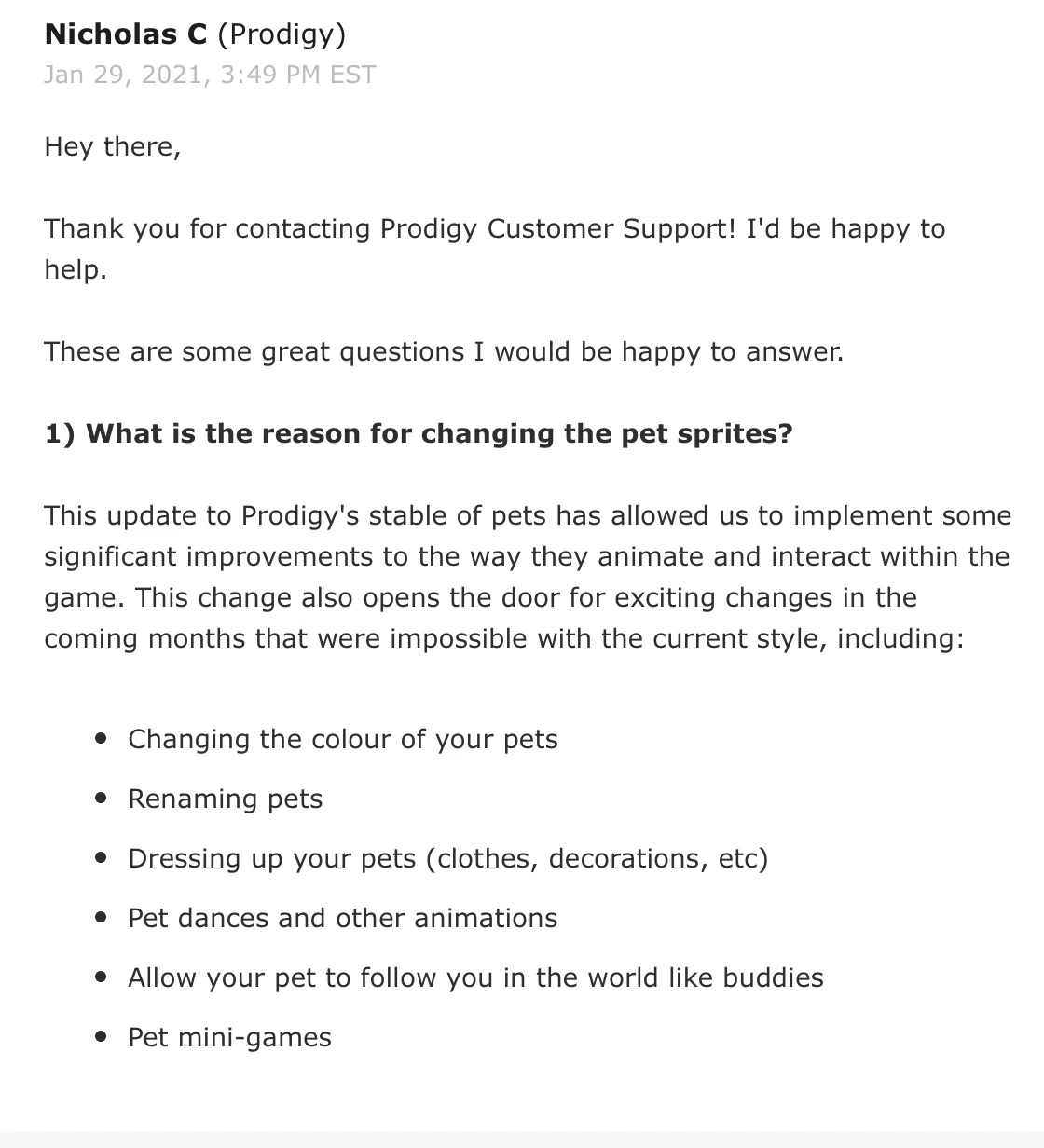 I asked prodigy some questions | Fandom