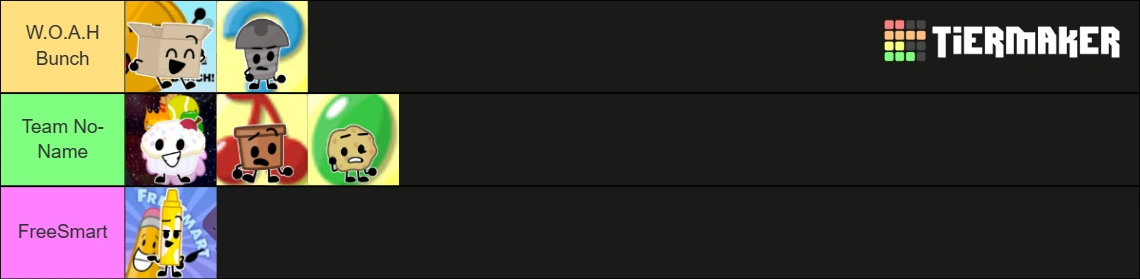 If HyperCrystal's new BFDI contestants were on BFDIA teams | Fandom