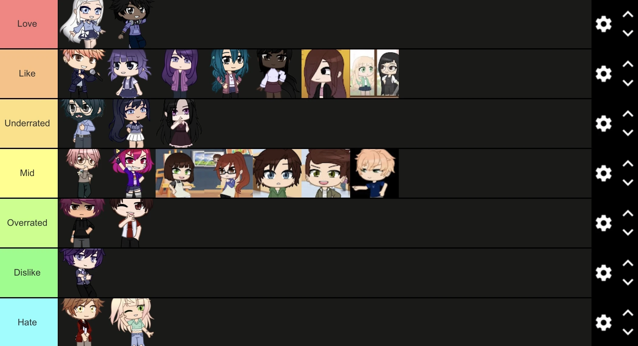 TMF rankings (Characters, episodes, ships, songs.) | Fandom