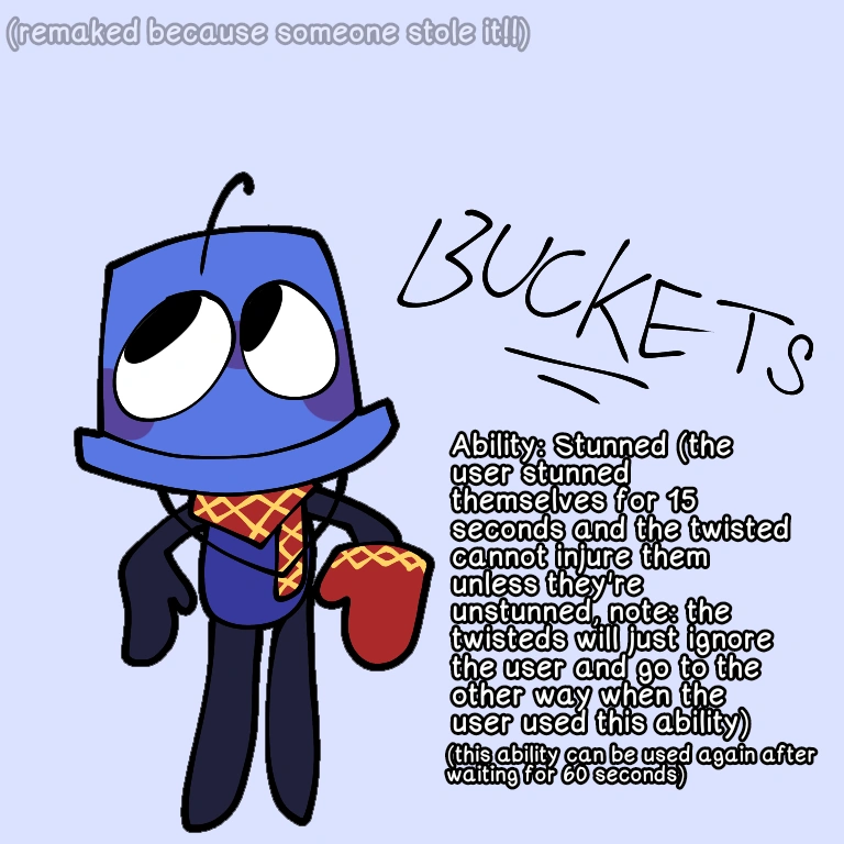 Simple bucket (just trying to show my oc-) | Fandom