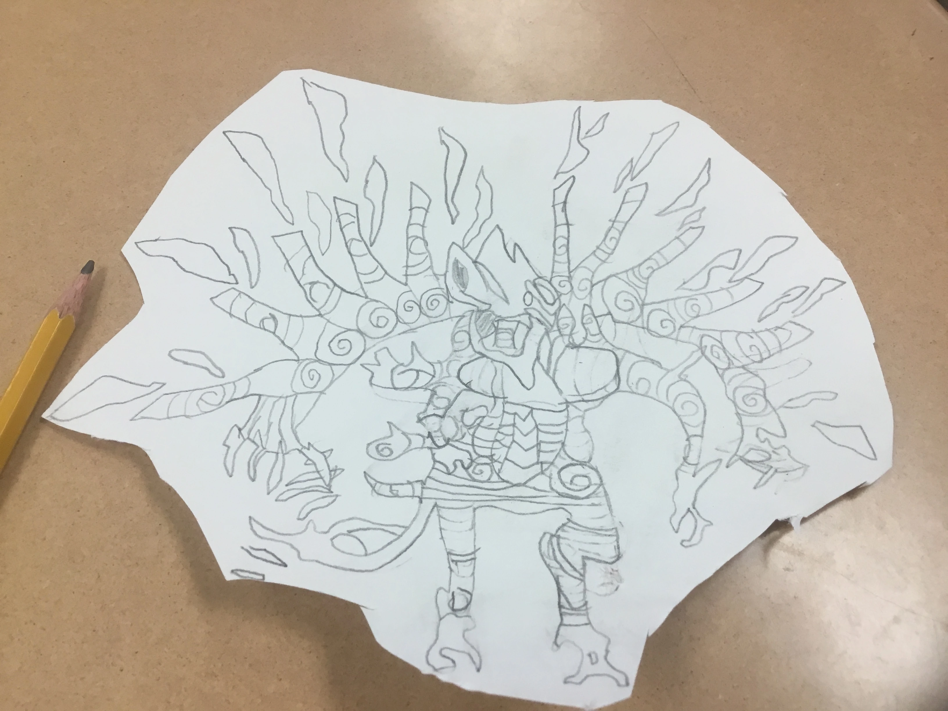 I drew Telethia the end bringer | Fandom