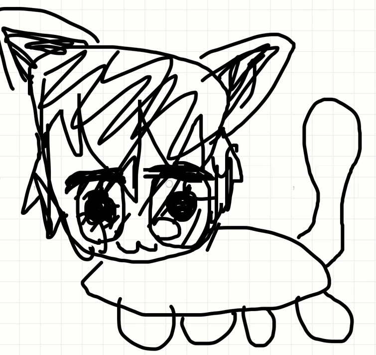 Rate my kawaii emo nya Catboy drawing/hj | Fandom
