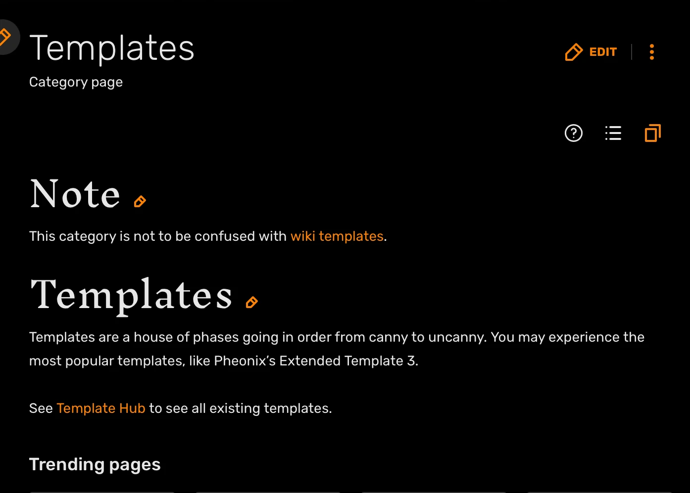 Can someone tell me the difference between these two categories | Fandom