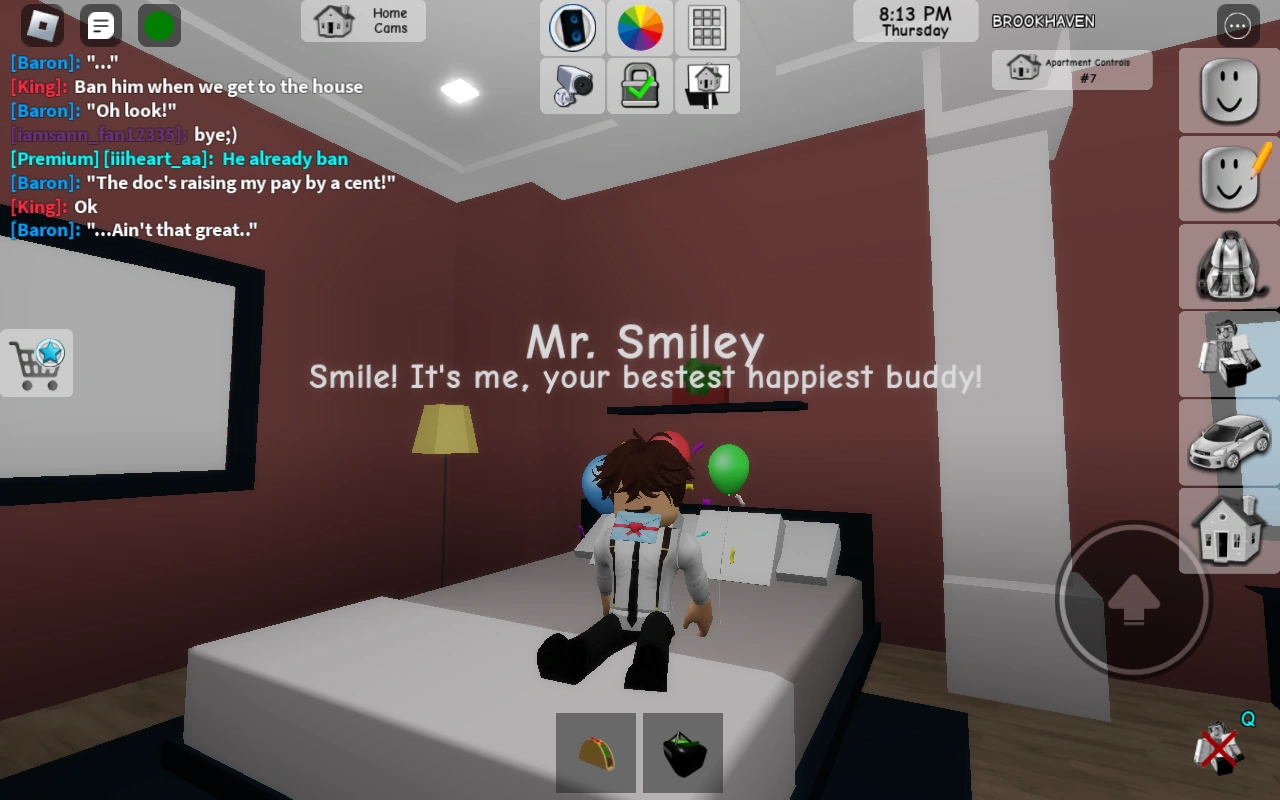 MR SAMUEL SMILEY WHAT ARE YOU DOING IN MY HOUSE???? | Fandom