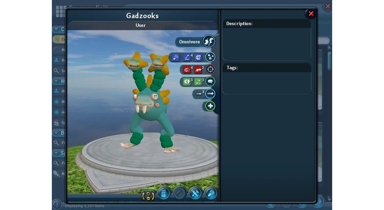 Gaddzooks and Vhenshun in Spore | Fandom
