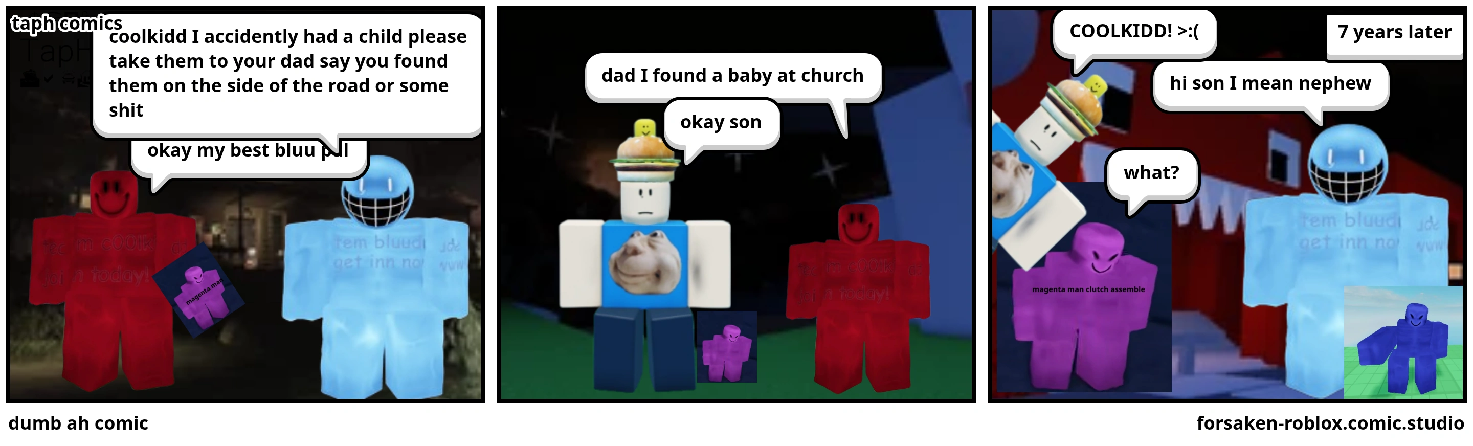 dumb ah comic | Fandom