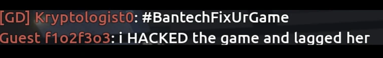 Guest moment says he hacker the game | Fandom