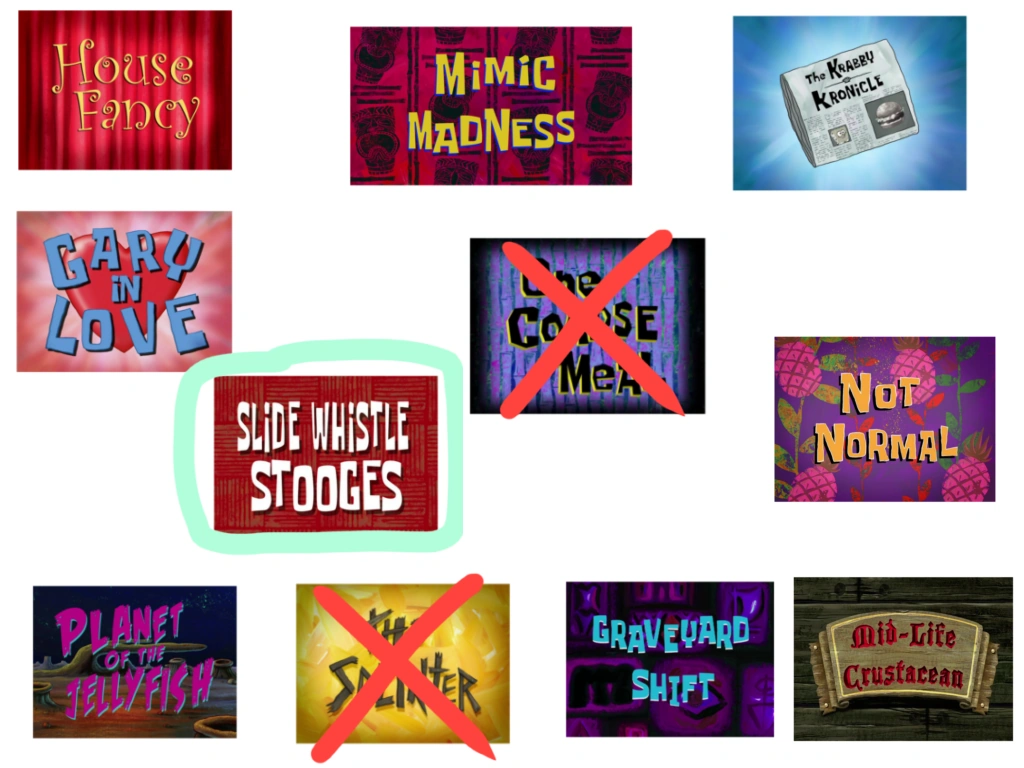 SpongeBob Random Episode Elimination Game Round 2 | Fandom