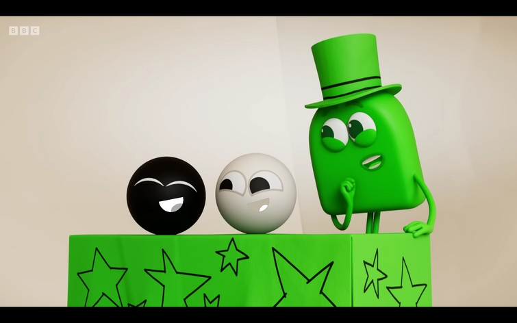 Colourblocks Scenes with Black and White with mouths 1 | Fandom