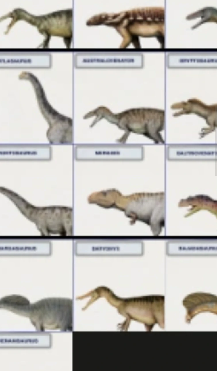 my favourite dinosaurs tier list I created on TierMaker... | Fandom