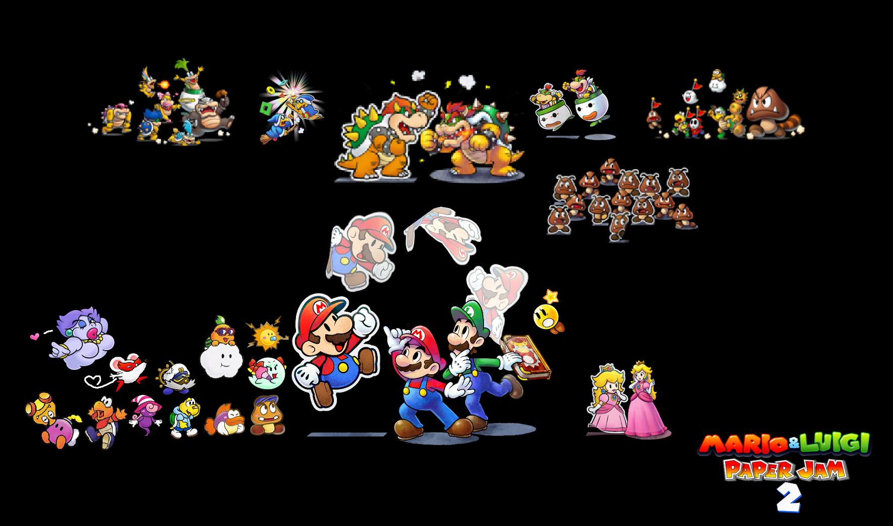 Mario and luigi paper jam 2 store