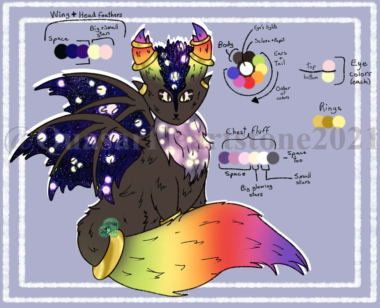 Space Critter OC ref - Digitalized for ArtFight (It's still art) | Fandom