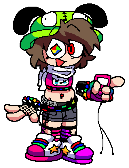 i drew my own take on one of my friend's oc's named "Melody" | Fandom