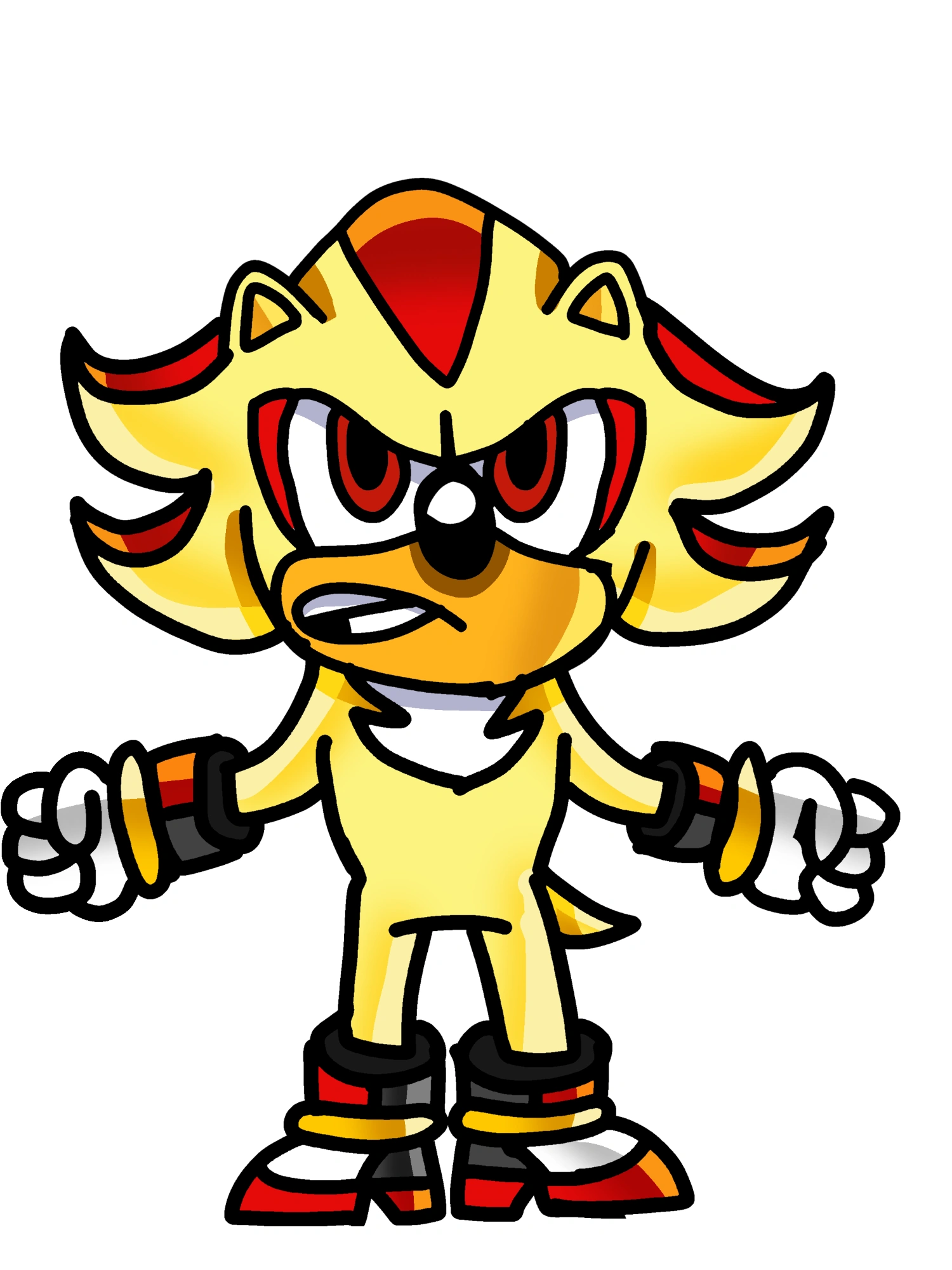 My drawing of Super Shadow | Fandom