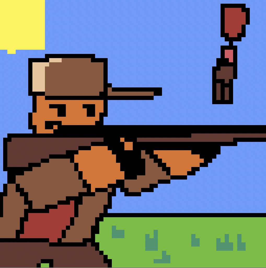 Hunter Pixel Art! | Fandom