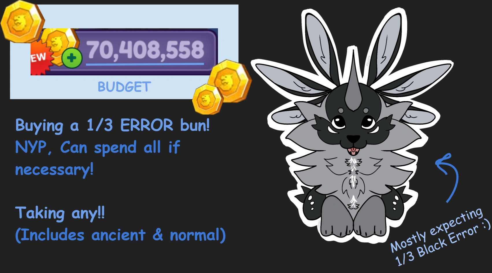 LF 1/3 error bun | Fandom