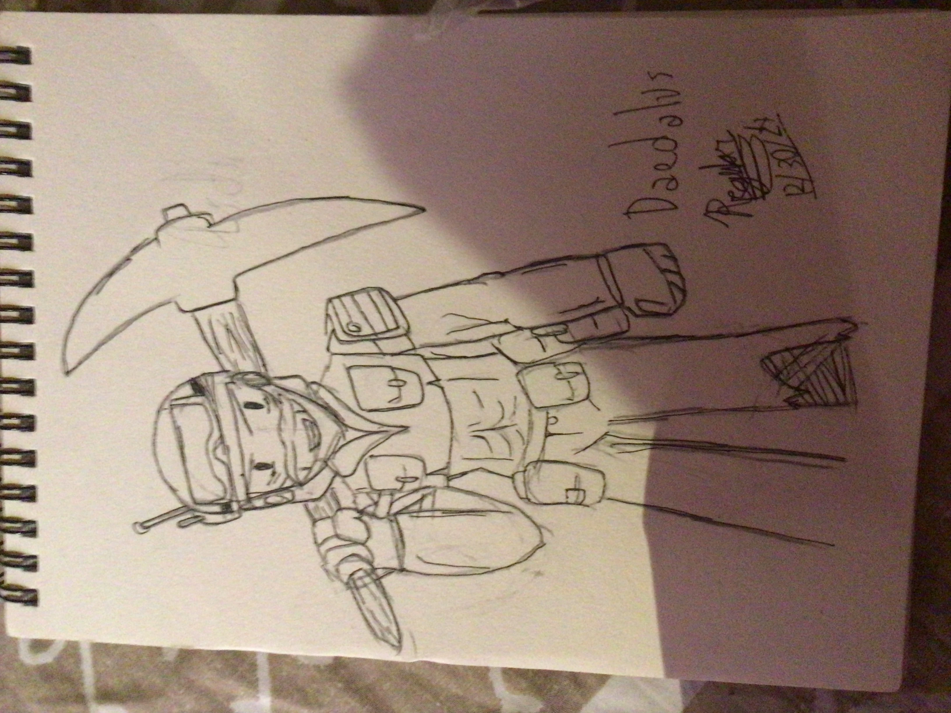 Daedalus drawing | Fandom