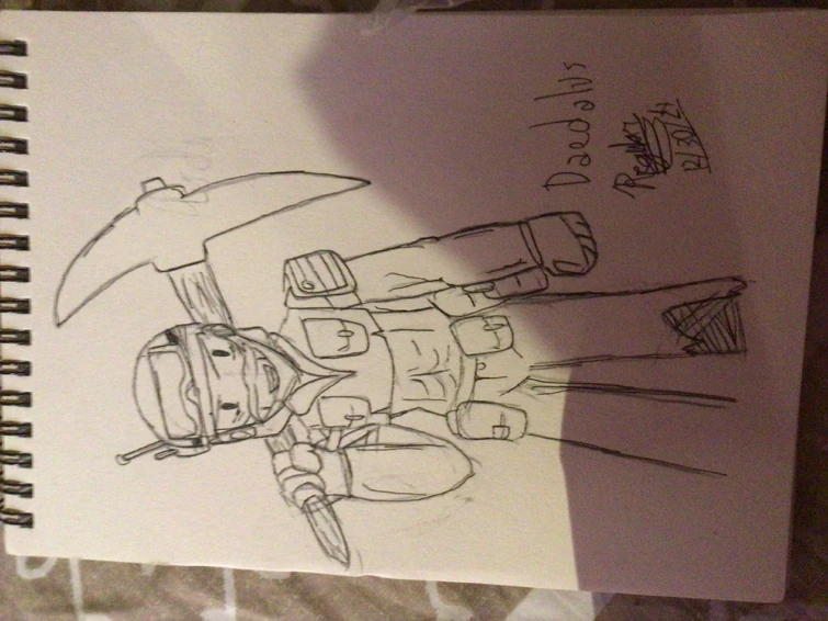 Daedalus drawing | Fandom