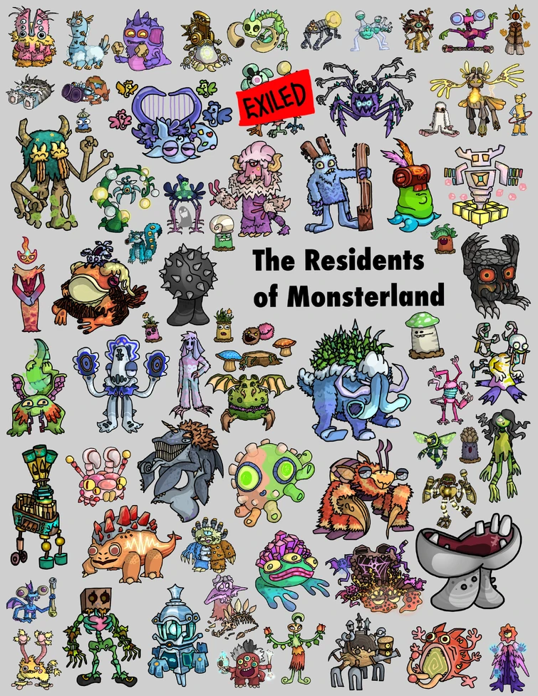 FFIDYLL ART!!!! (74 MONSTERS DRAWN) | Fandom