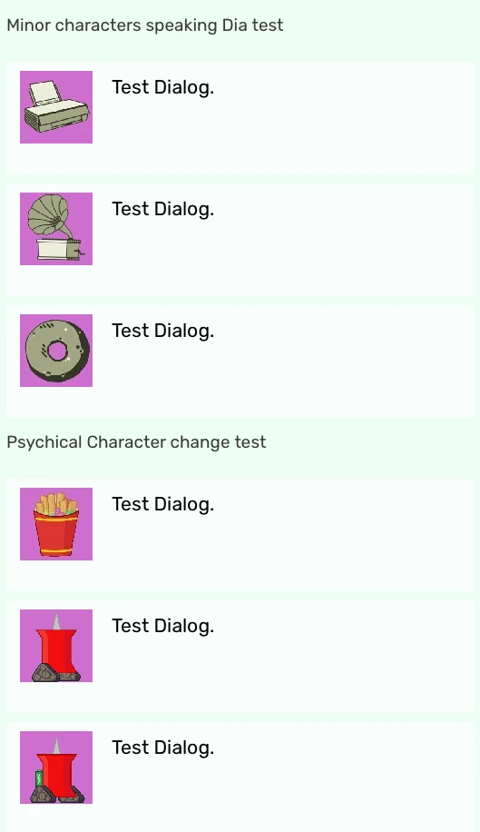 Adding cannon Character Dia test | Fandom