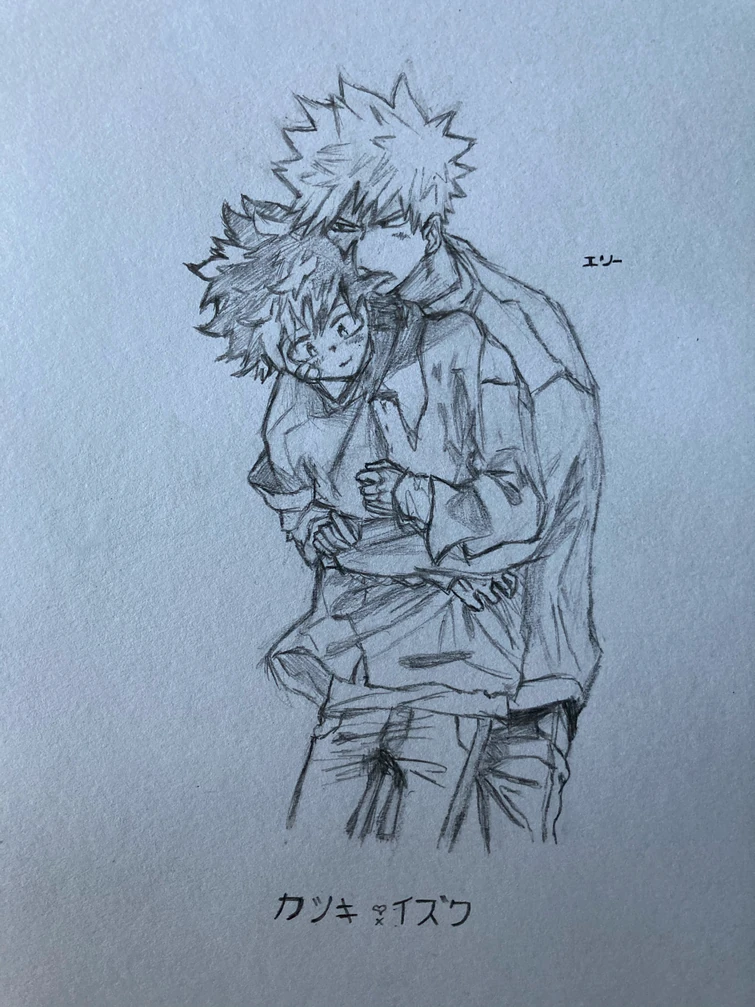 Bakudeku fan art #2 | Fandom
