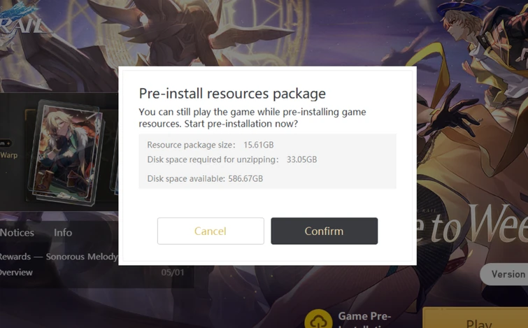 Pre install update size is MASSIVE | Fandom