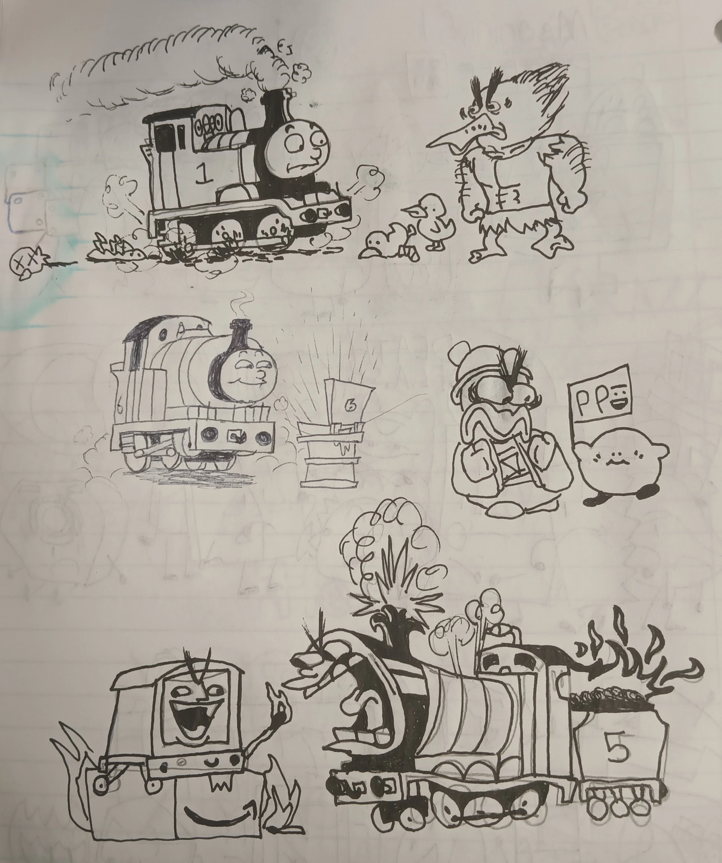 Goofy Thomas art I made | Fandom