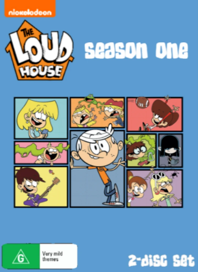 Here are some Loud House season australian 2-disc DVD ideas distributed ...