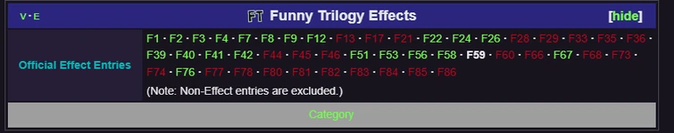 Im almost done making all the current funny trilogy effects into pages | Fandom