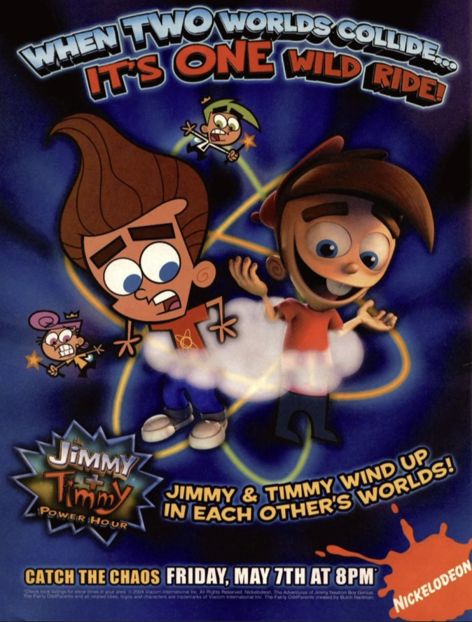 Today makes 20 years since the premiere of the first Jimmy Timmy ...