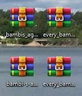 I have multiple versions of the lost mod Bambi's Outrage/Aggrivation ...