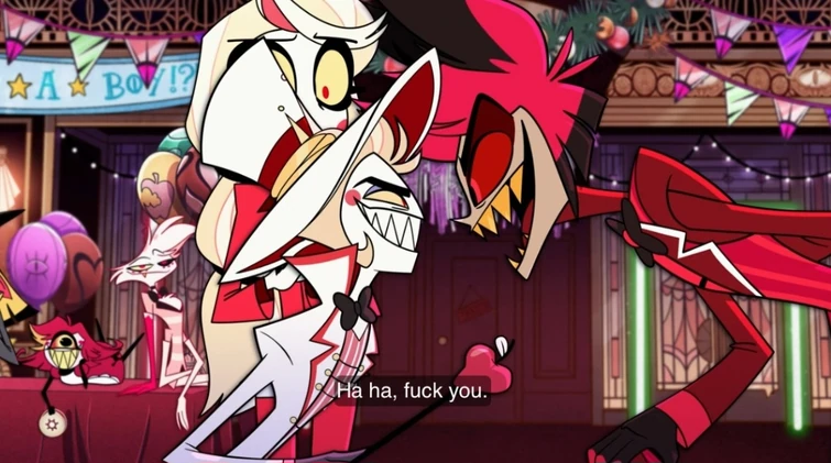My honest reaction when Alastor swore | Fandom