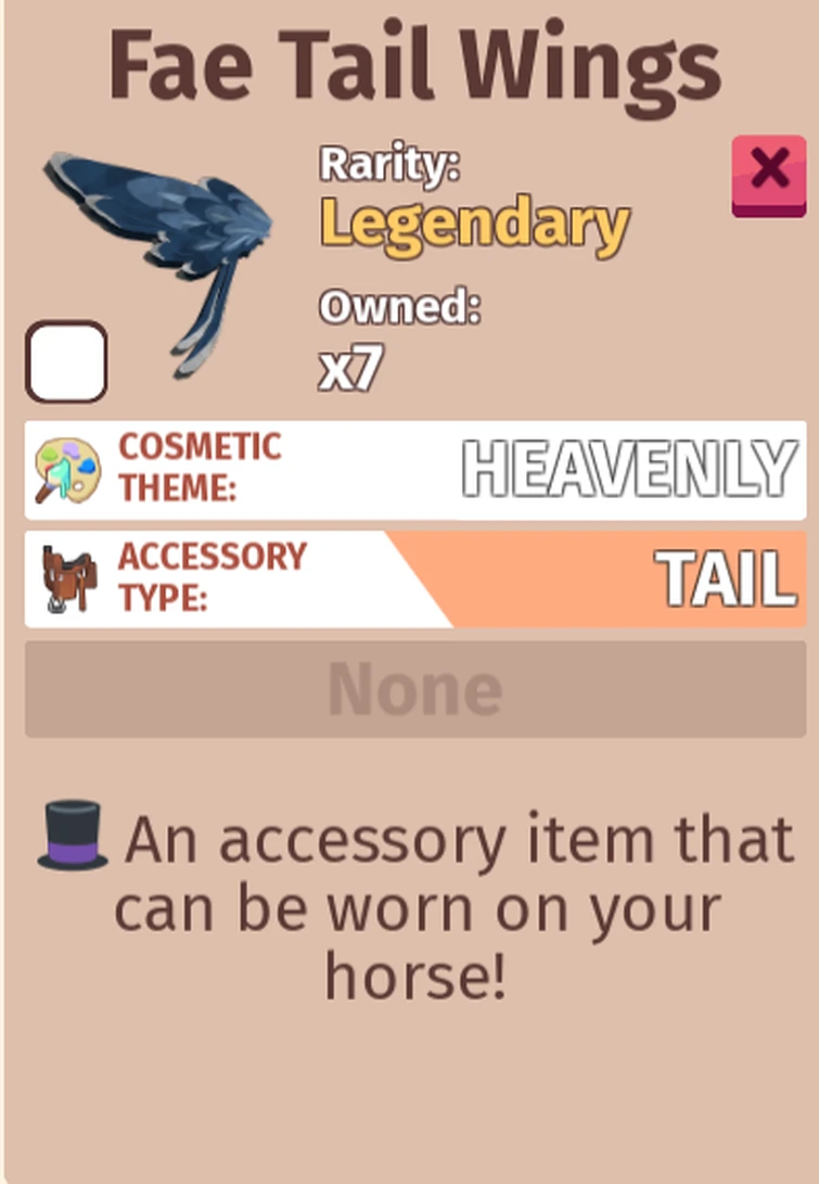 SELLING HEAVELY FAE TAIL WINGS | Fandom