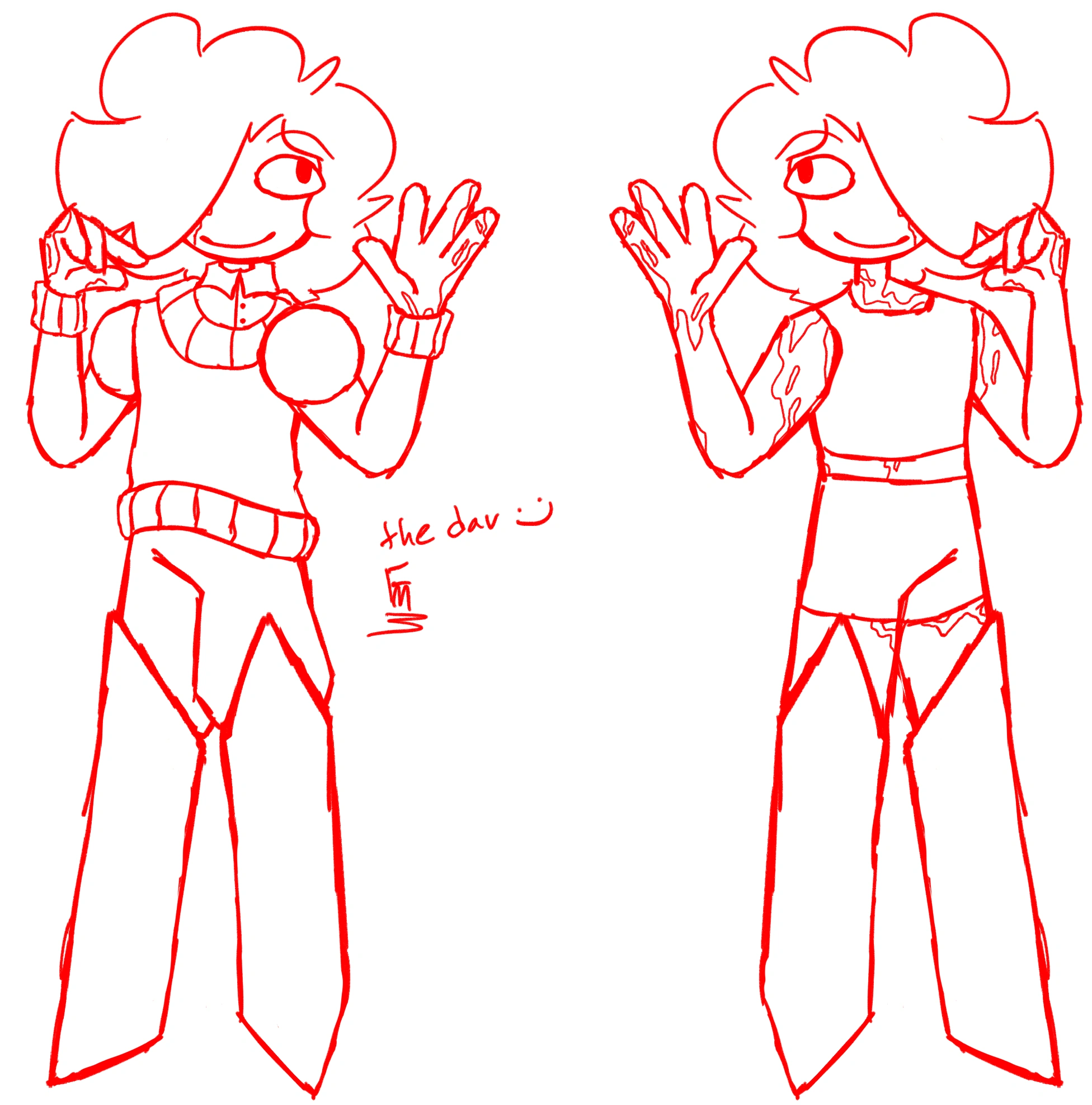 working on a uhhhh dave reference sheet | Fandom