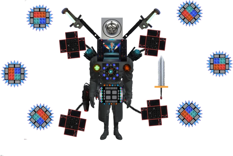 Upgraded Titan 3D Printer Man | Fandom