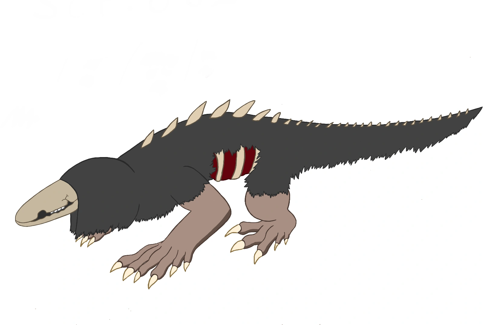 Mi Dibujo de Scp 682 | Fandom